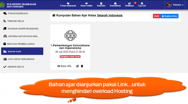 E Learning Man 4 Kebumen